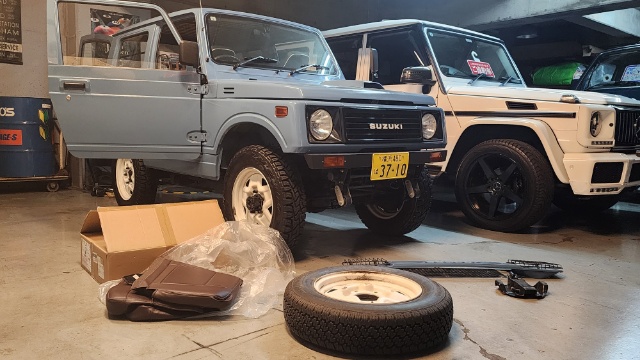 JA11 ジムニー 仕上げ中・・・ – ZOOM CAR COLLECTION BLOG